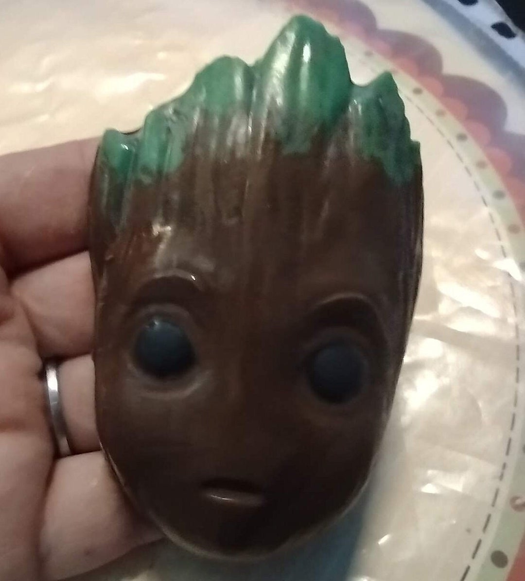 Groot Tree Man Designed Chocolate Covered Sandwich Cookie Party Favors ...