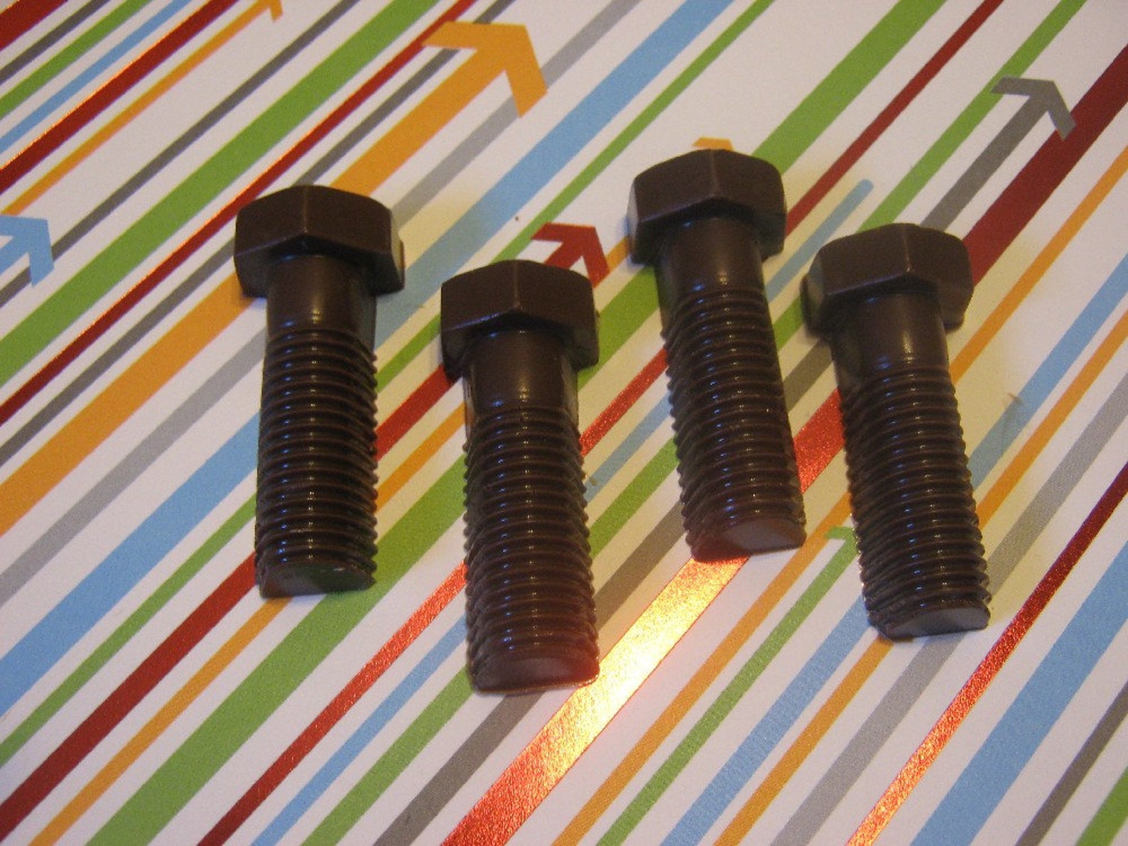 One Dozen Chocolate Bolts Carpenter Auto Builder Party Favors - Etsy