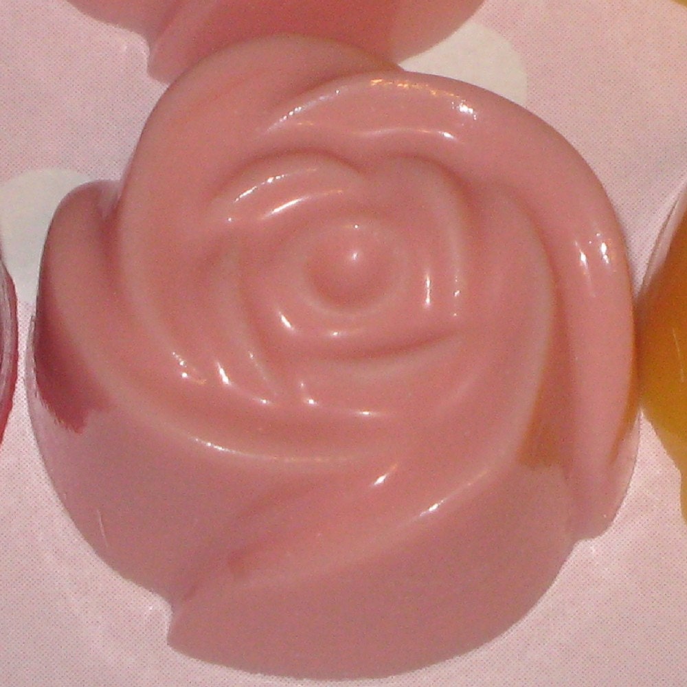 16 Piece Mini Rose Bite Poppers Party Favors Cupcake Toppers | Etsy