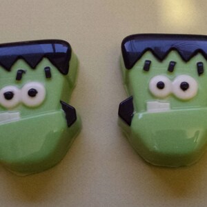 One Dozen Frankenstein Theme Chocolate Covered Sandwich Cookie Party ...