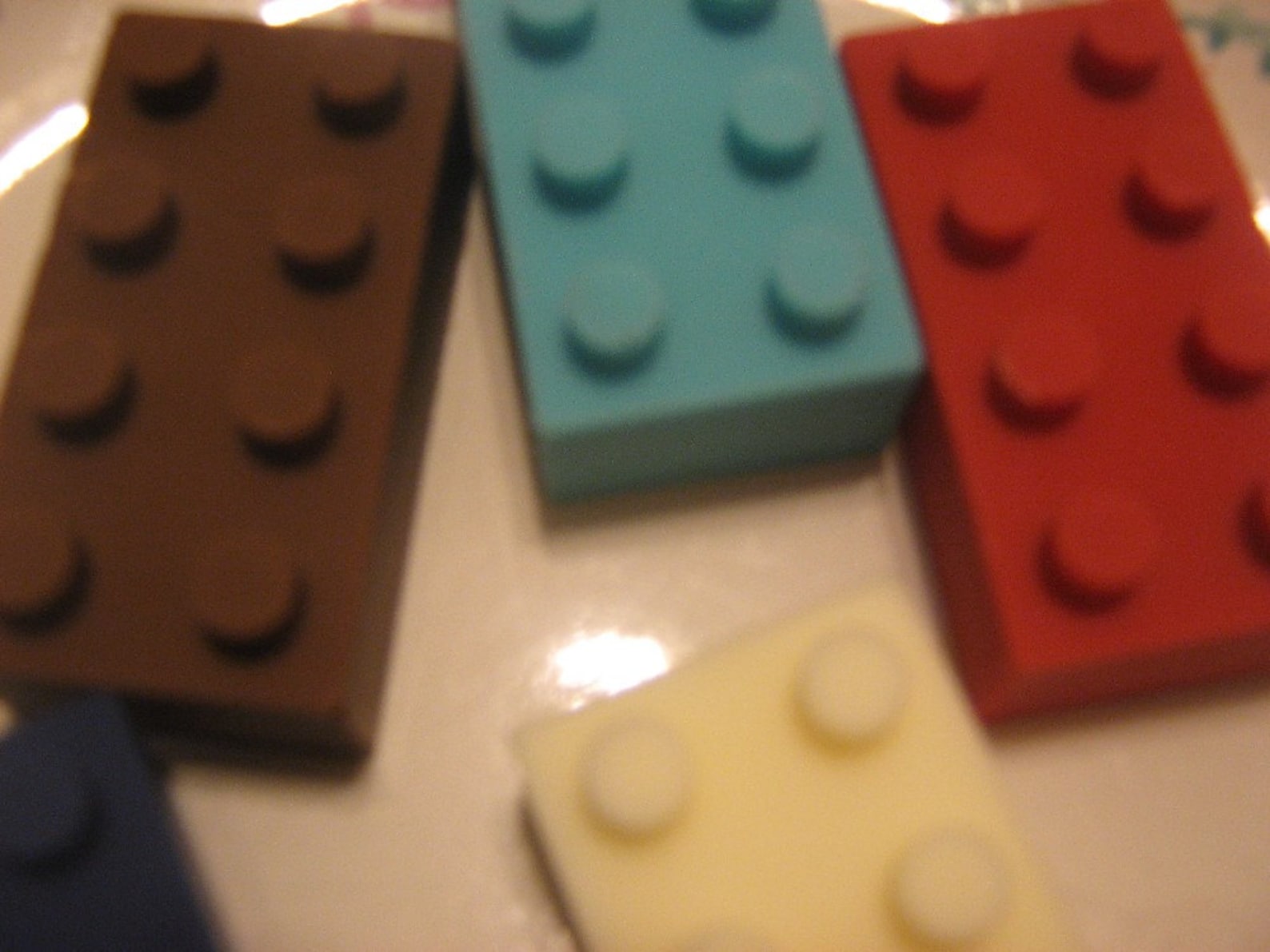 Solid Chocolate Building Block Candy Pieces - Etsy