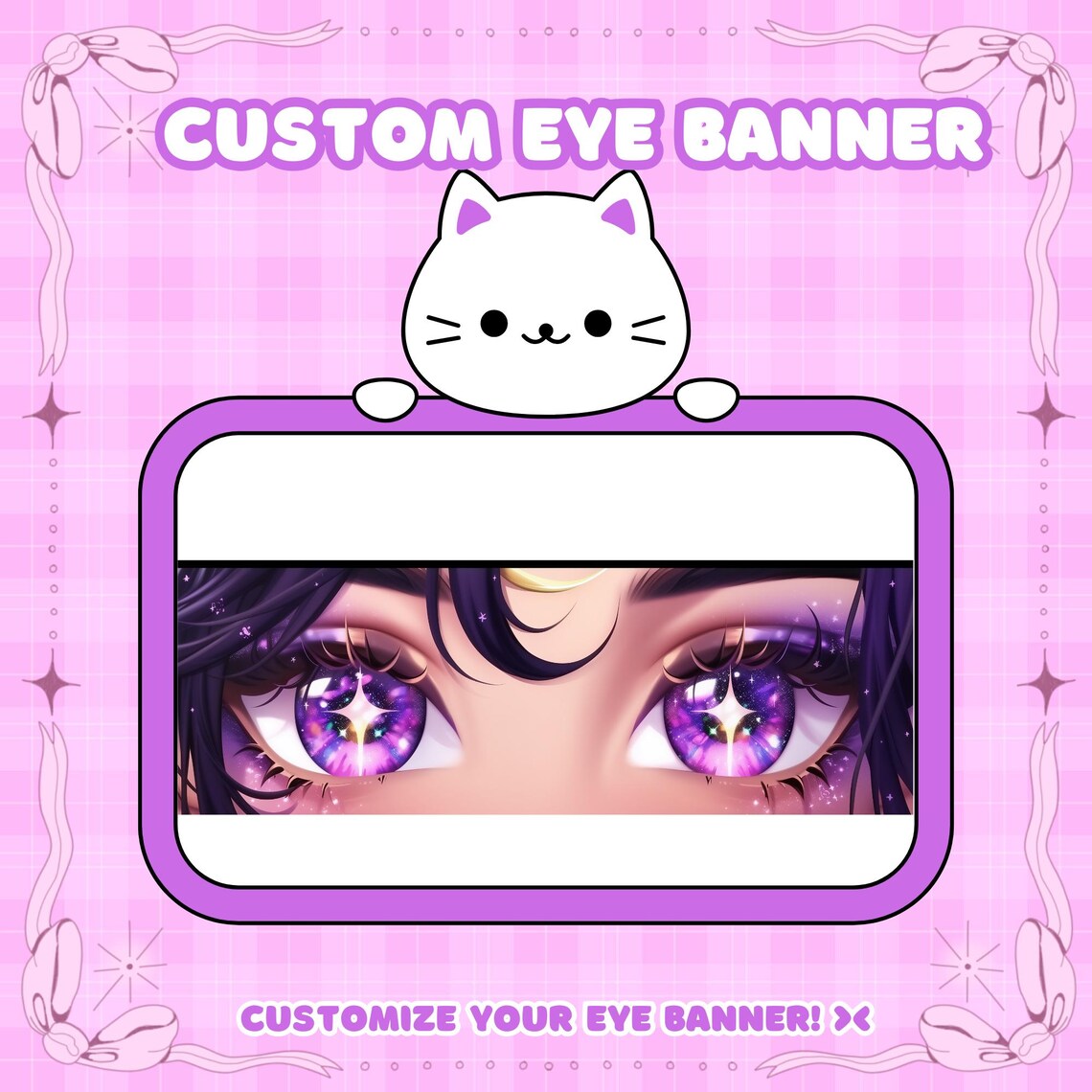 Custom Twitch Banner | Eye Banner | Twitch Banner | Banner Design ...