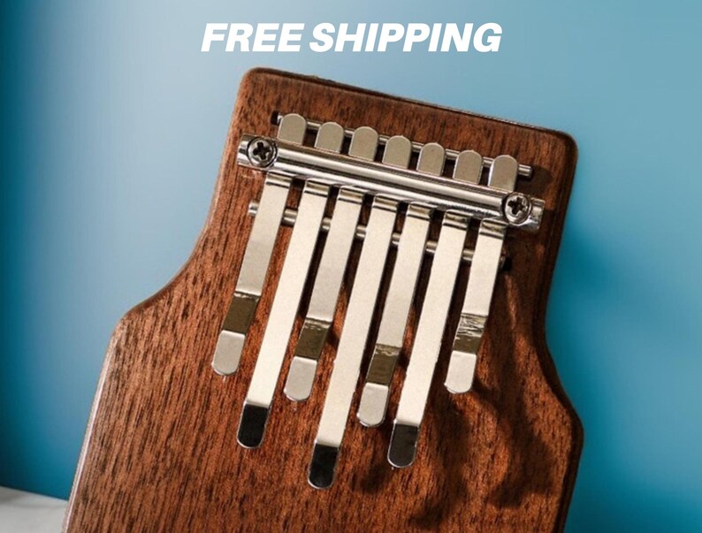 7 Keys Kalimba With FREE Accessories for Kids, Percussion Music ...