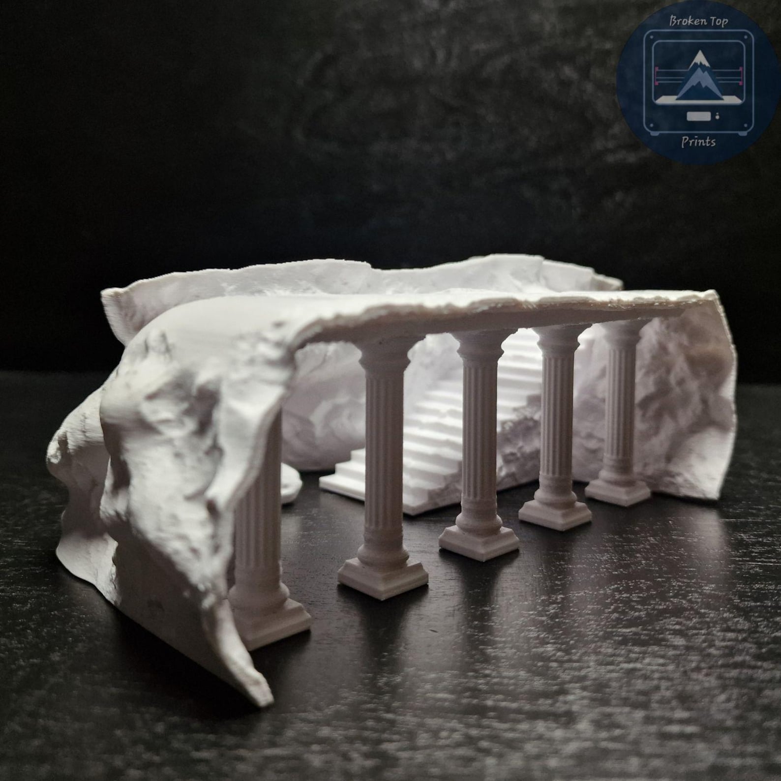 Lost Pillars Grotto Aquarium Terrarium Cave Hideout for Fish Shrimp and ...