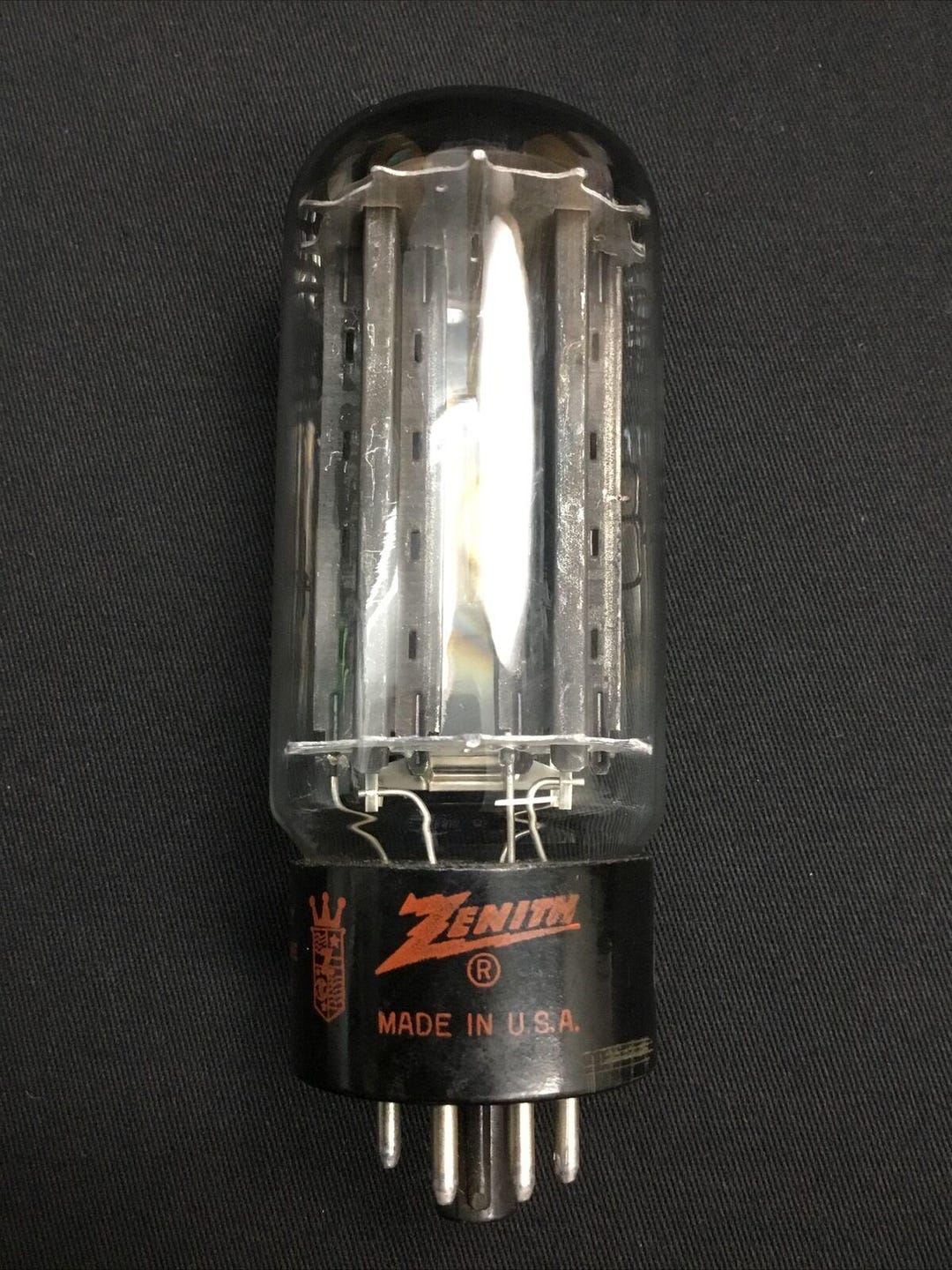 Zenith (GE) 5U4GB Radio/amplifier Rectifier Vintage Vacuum Tube Tested ...