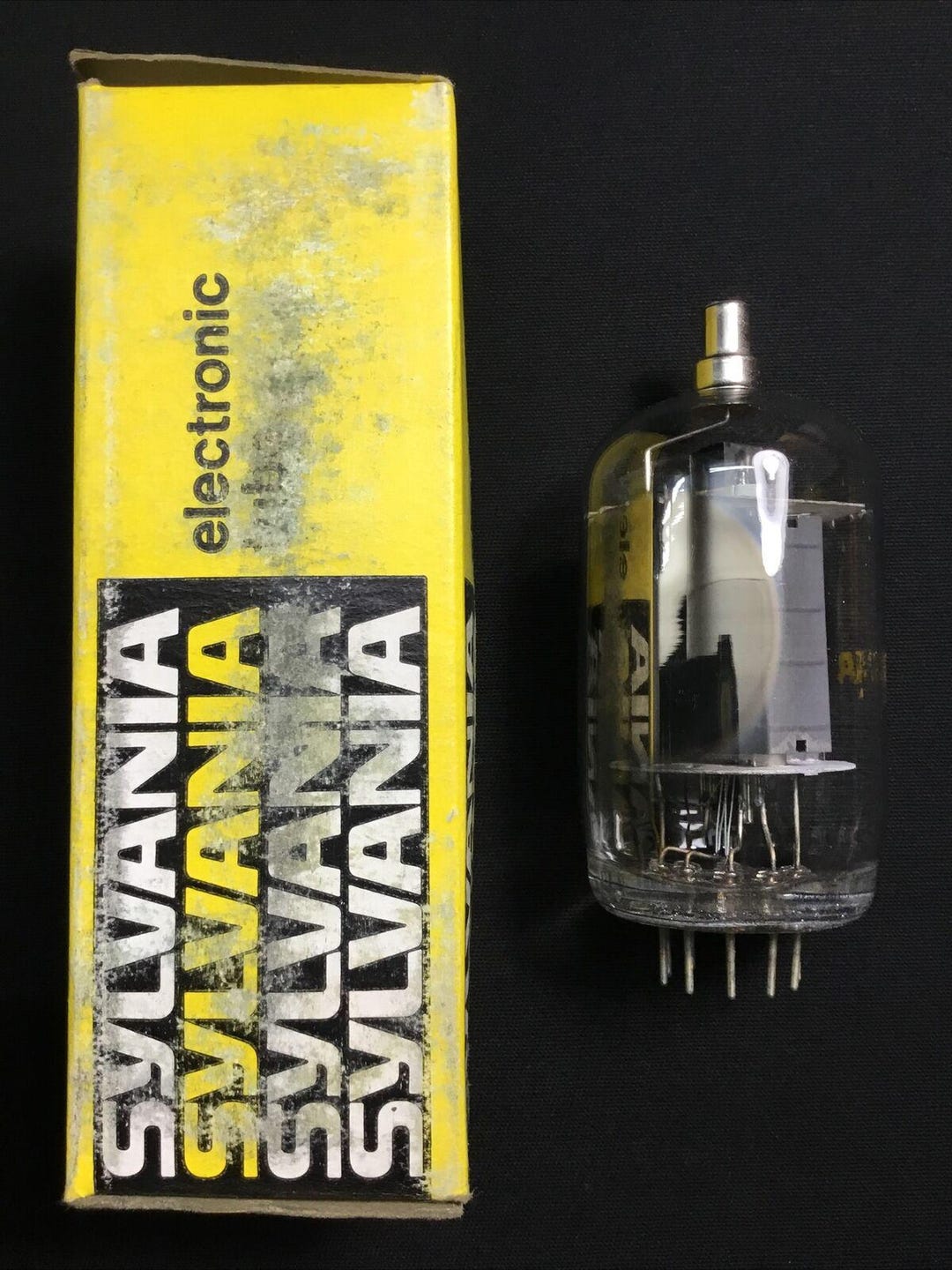 Nos SYLVANIA 6JB6 Ham Radio Sweeps Vintage Vacuum Tube Tested A.7582-D ...