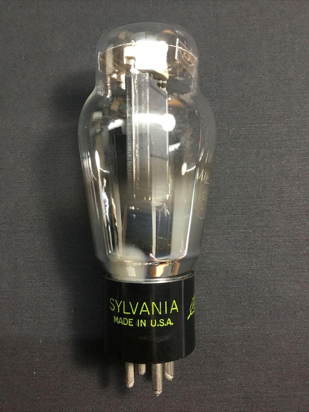 SYLVANIA TYPE 81 Coke Bottle POWER Rectifier Vintage Vacuum Tube Tested ...