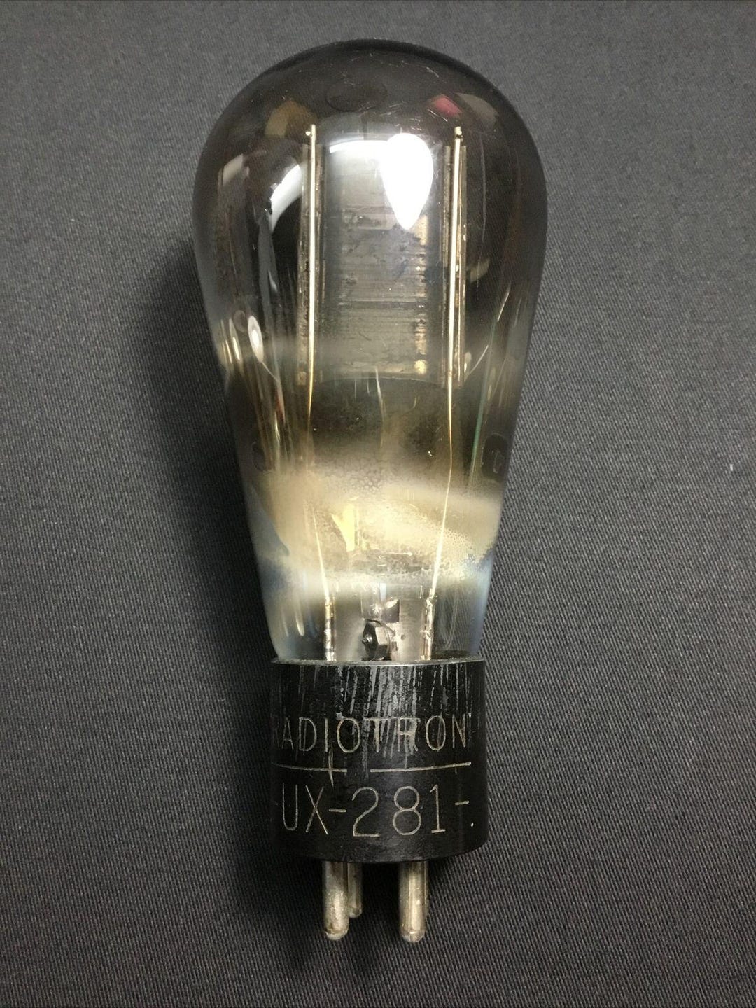 RCA Radiotron UX-281 Globe Shape Power Rectifier Vintage Vacuum Tube ...