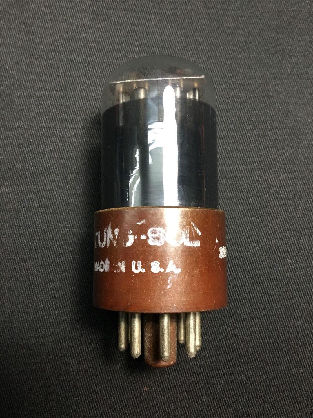 Tung-sol 6SC7 Brown Base Audio Amplifier Vintage Vacuum Tube Tested ...