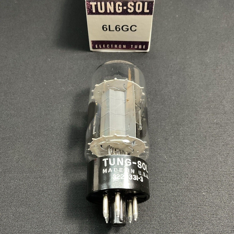 Tung Sol 6L6GC Power Amplifier Vintage Vacuum Tube Tested E.10460.C - Etsy