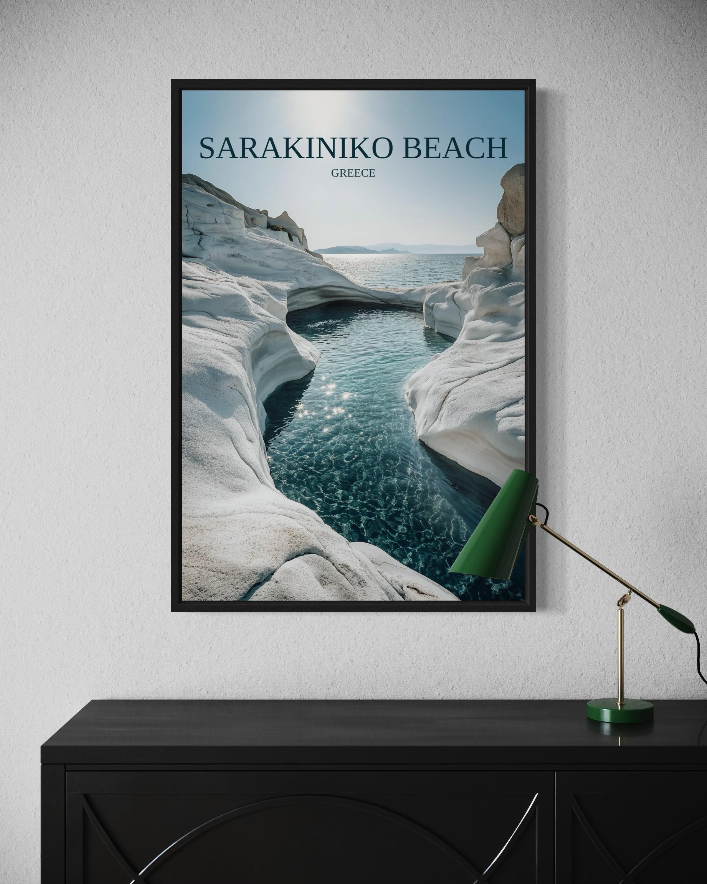 Sarakiniko Beach Print, Digital Download, Milos Greece Poster, Greek ...