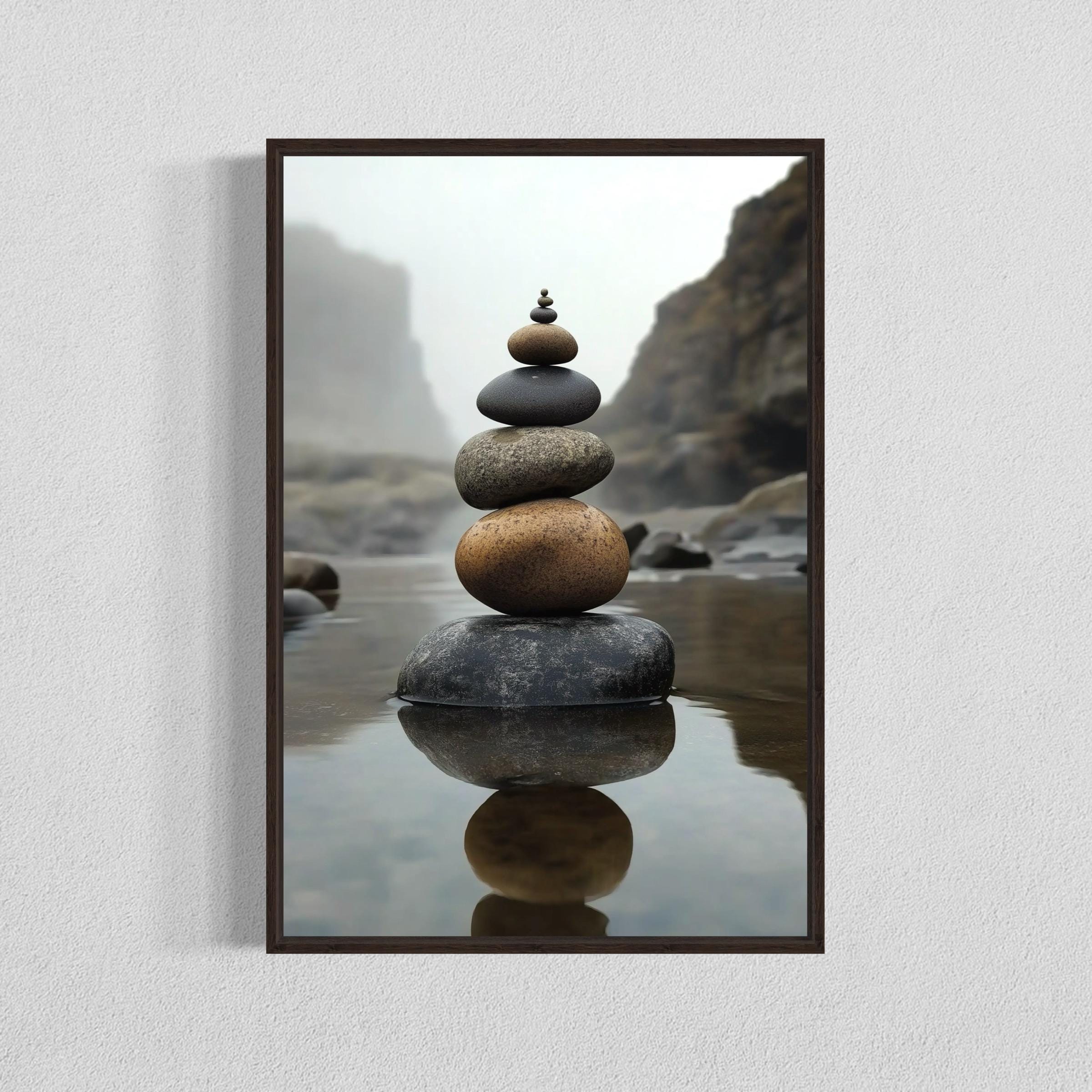 Spectacular Stones Tower Wall Art Digital Download Zen Stones Art ...