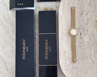 Yves Saint Laurent Vintage Watch YSL - Etsy