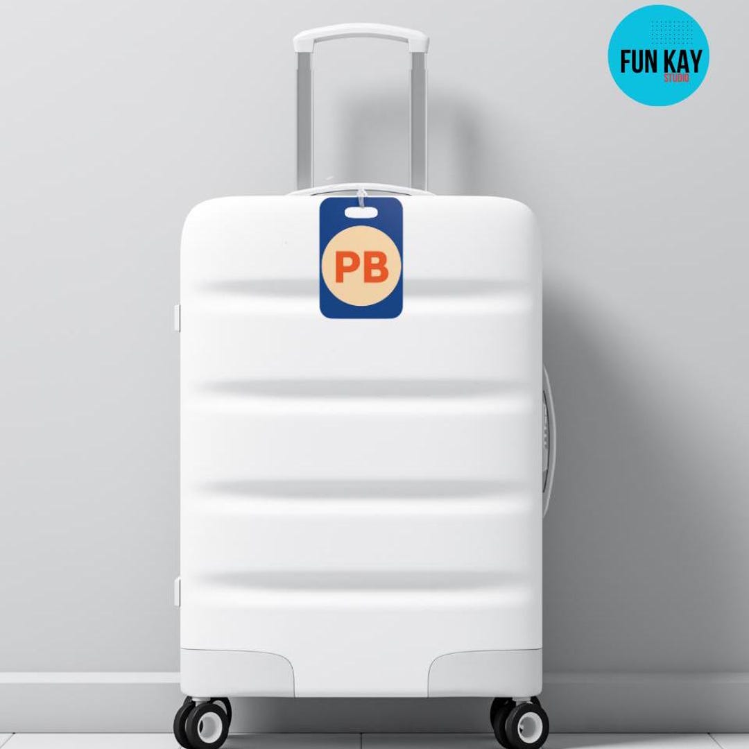 Personalized Double-sided Luggage Tag Flamingo Pool Float Design ...