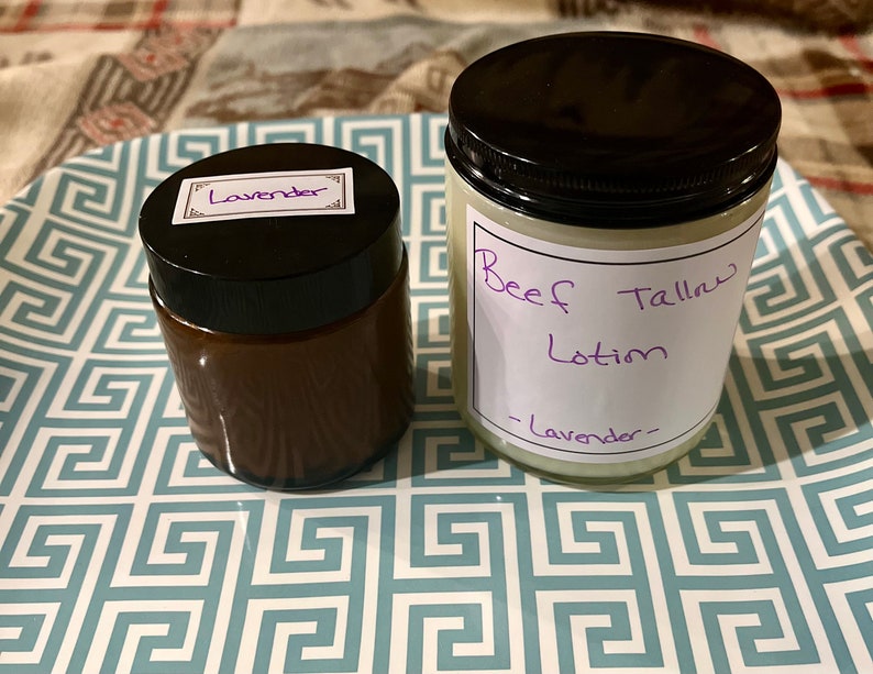 Beef Tallow Cream - Lavender - Etsy