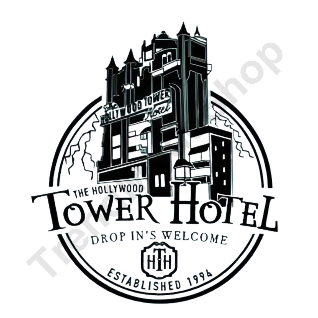 Hollywood Tower of Terror Ride World Ride SVG Studios Silhouette Cricut ...