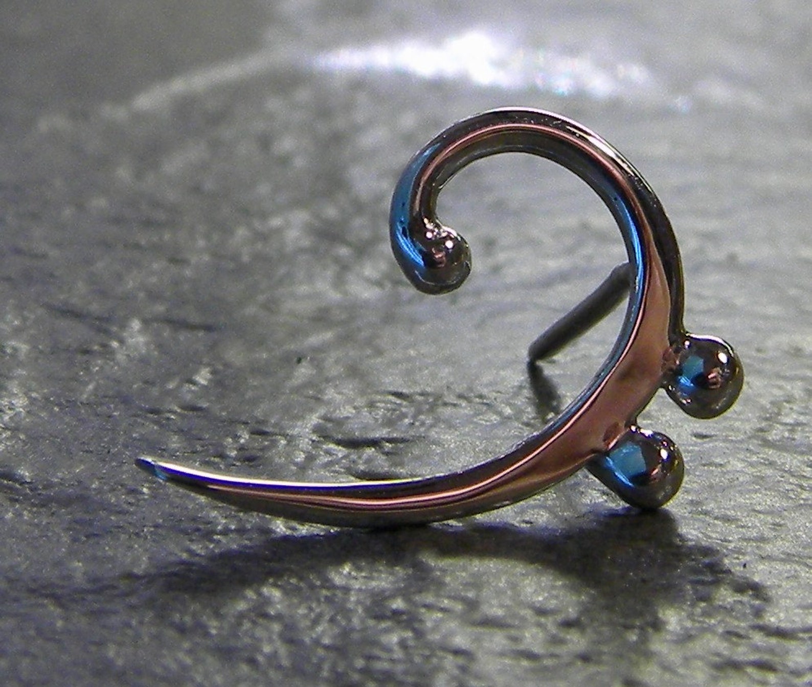 Bass Clef Tac Pin - Etsy