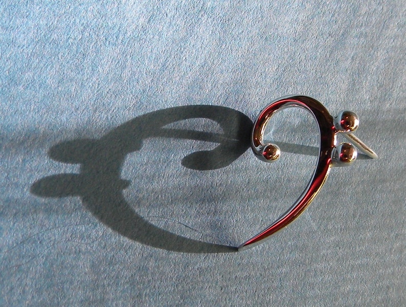 Bass Clef Tac Pin - Etsy