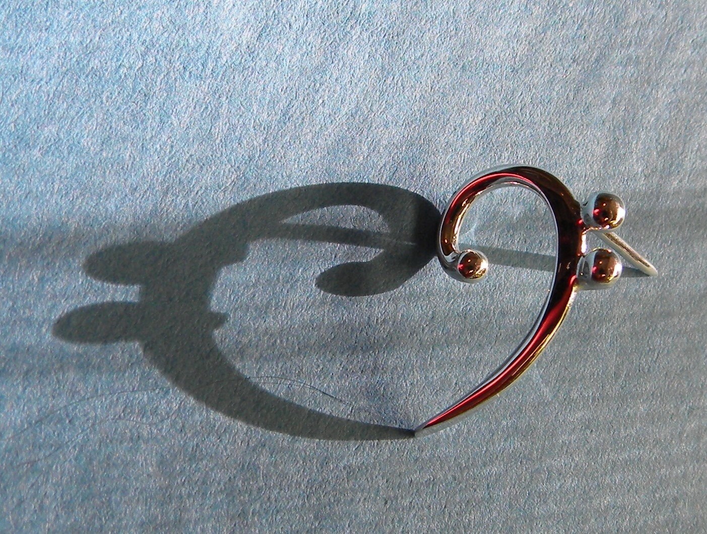 Bass Clef Tac Pin - Etsy