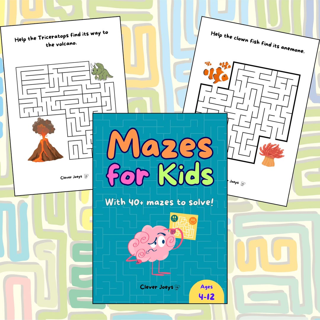 Printable Mazes for Kids - 40+ Fun Mazes to Solve | Ready to Print Maze ...