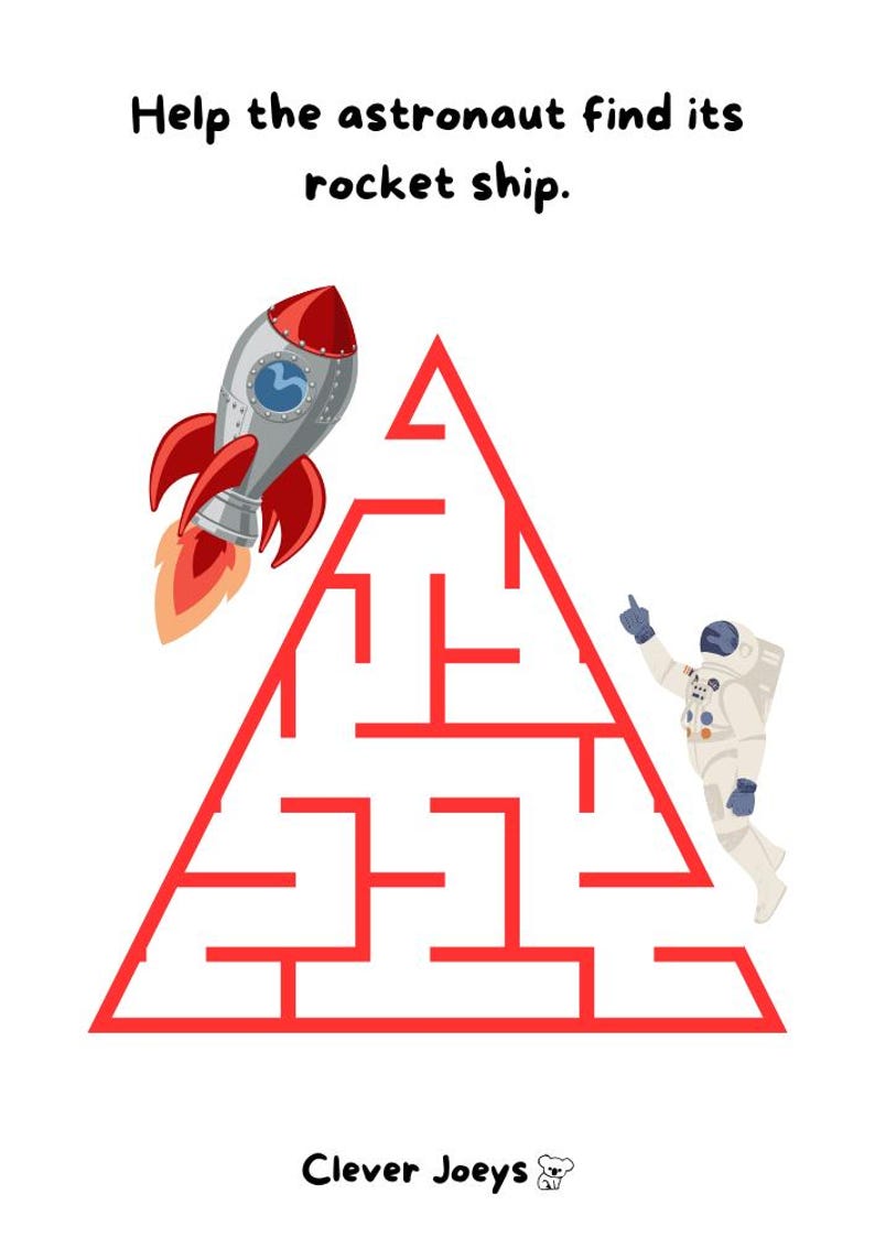 Printable Mazes for Kids 50 Fun Mazes to Solve Ready to Print Maze ...