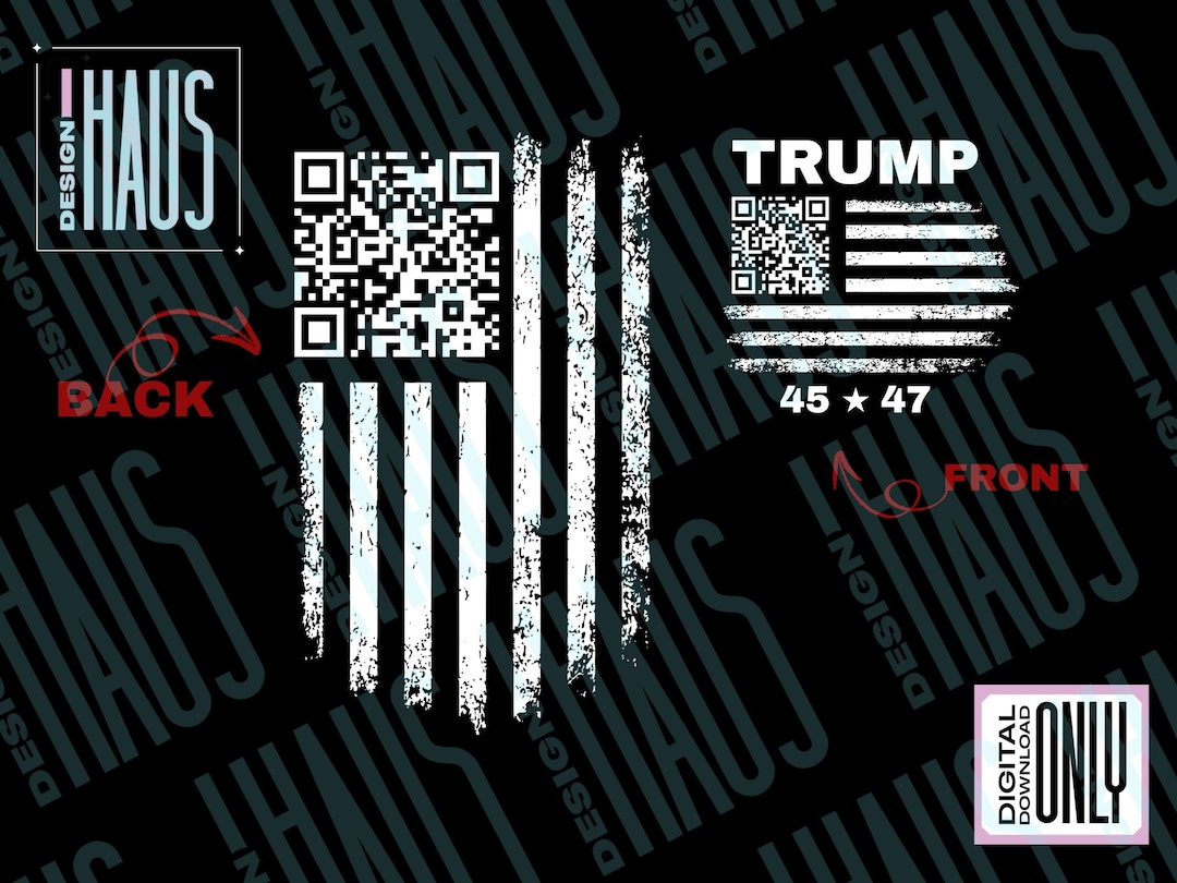 USA Trump Shirt Trump Dance QR Code Png, Scan Me Qr Code Trump Dancing ...