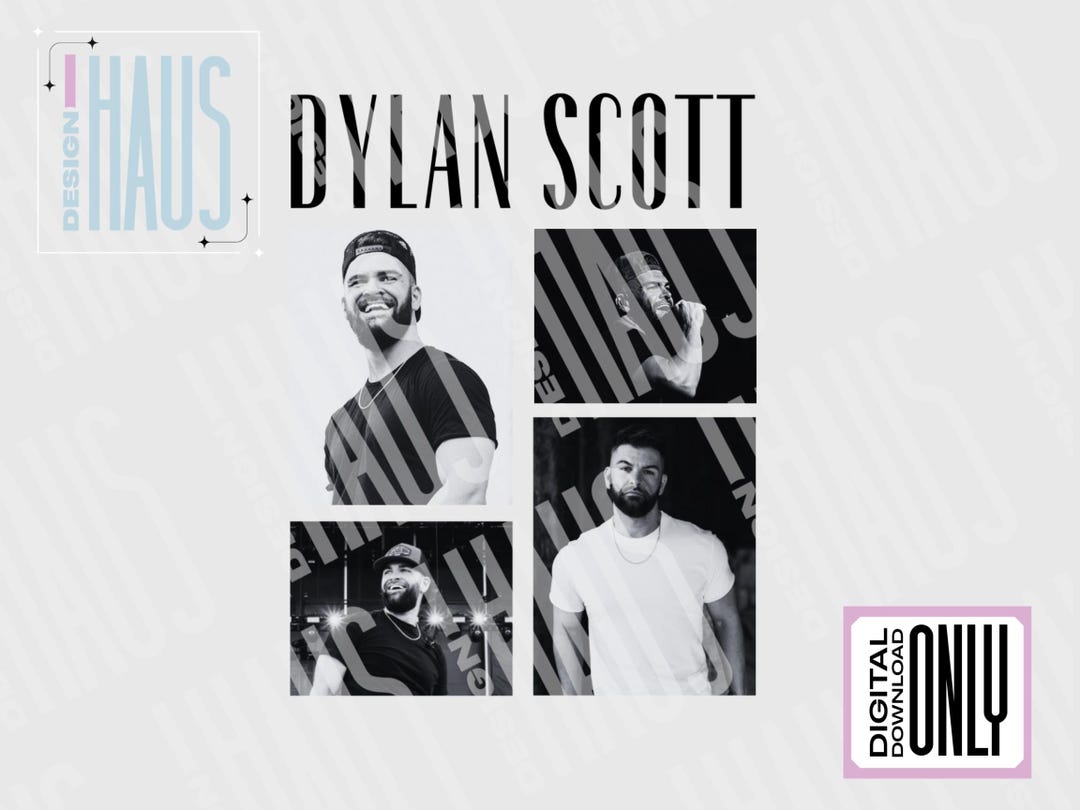 D.ylan Sco.tt Collage Photo PNG, Easy Does It, D Scott, Country Music ...