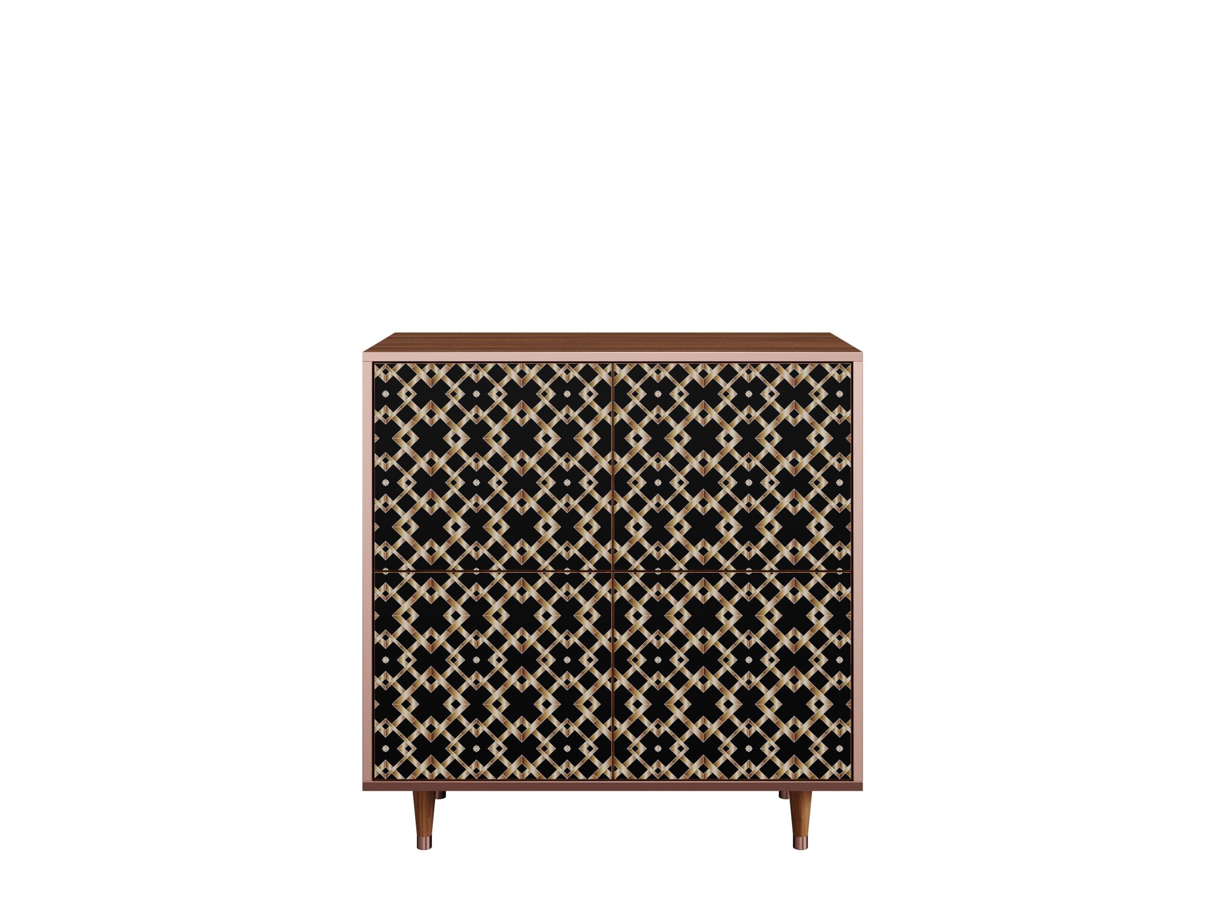 Small Sideboard 94 Cm, Bedroom Storage Cabinet, Colorful Scandi ...