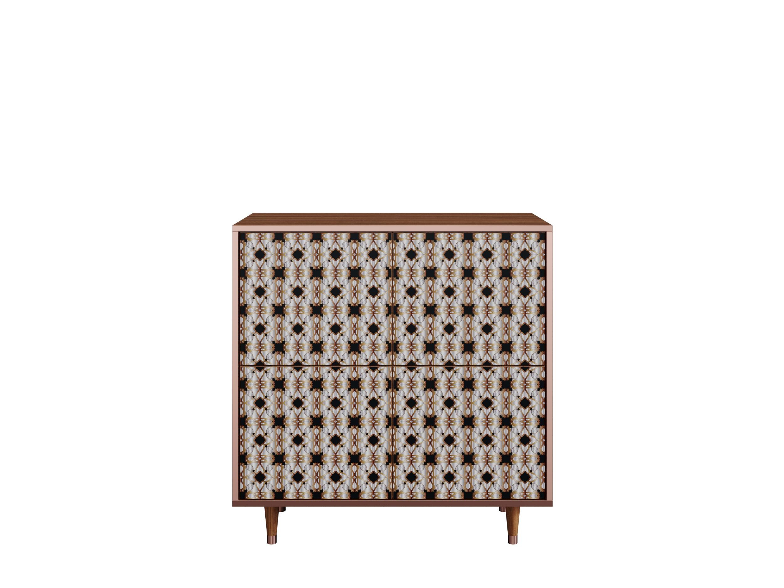 Small Sideboard 94 Cm, Bedroom Storage Cabinet, Colorful Scandi ...