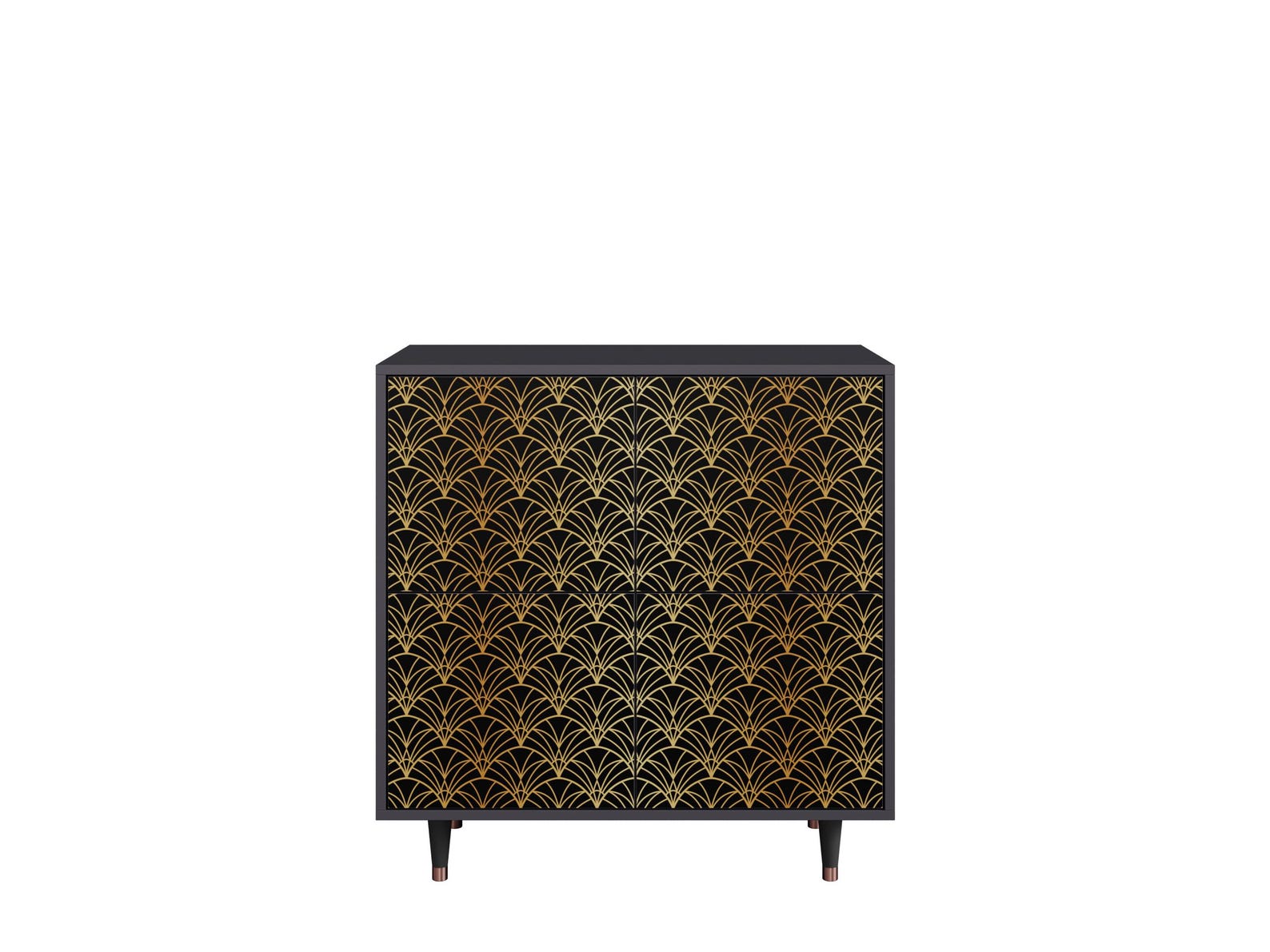 Small Sideboard 94 Cm, Bedroom Storage Cabinet, Colorful Scandi ...