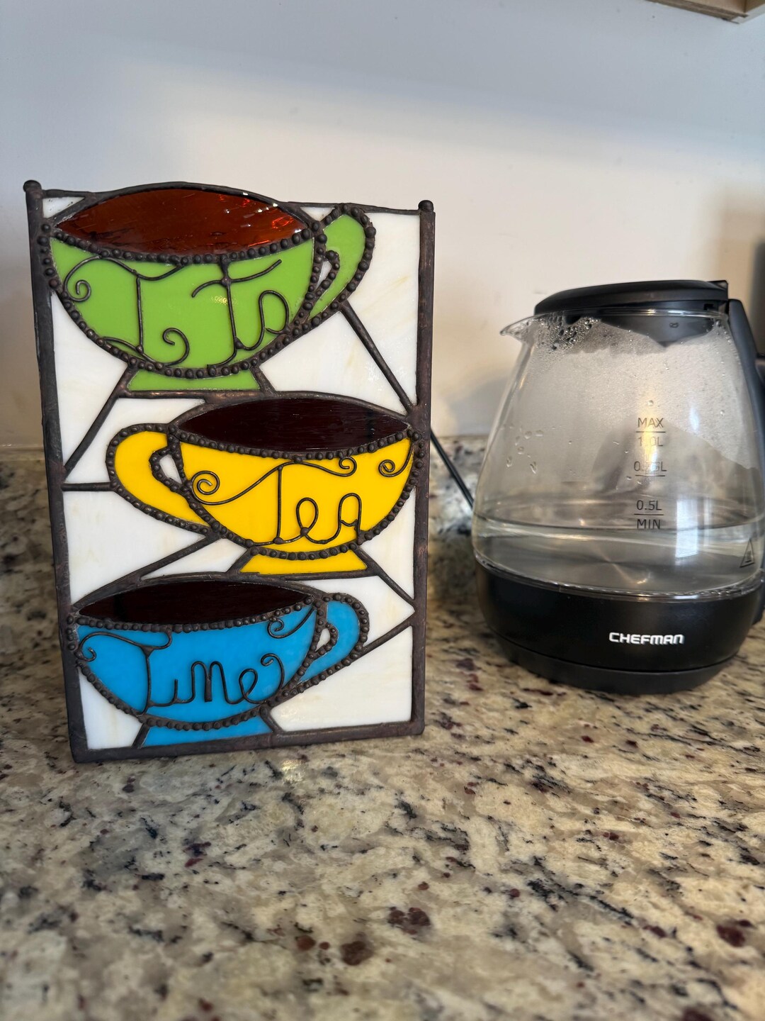 Stained Glass Tea Box - Etsy
