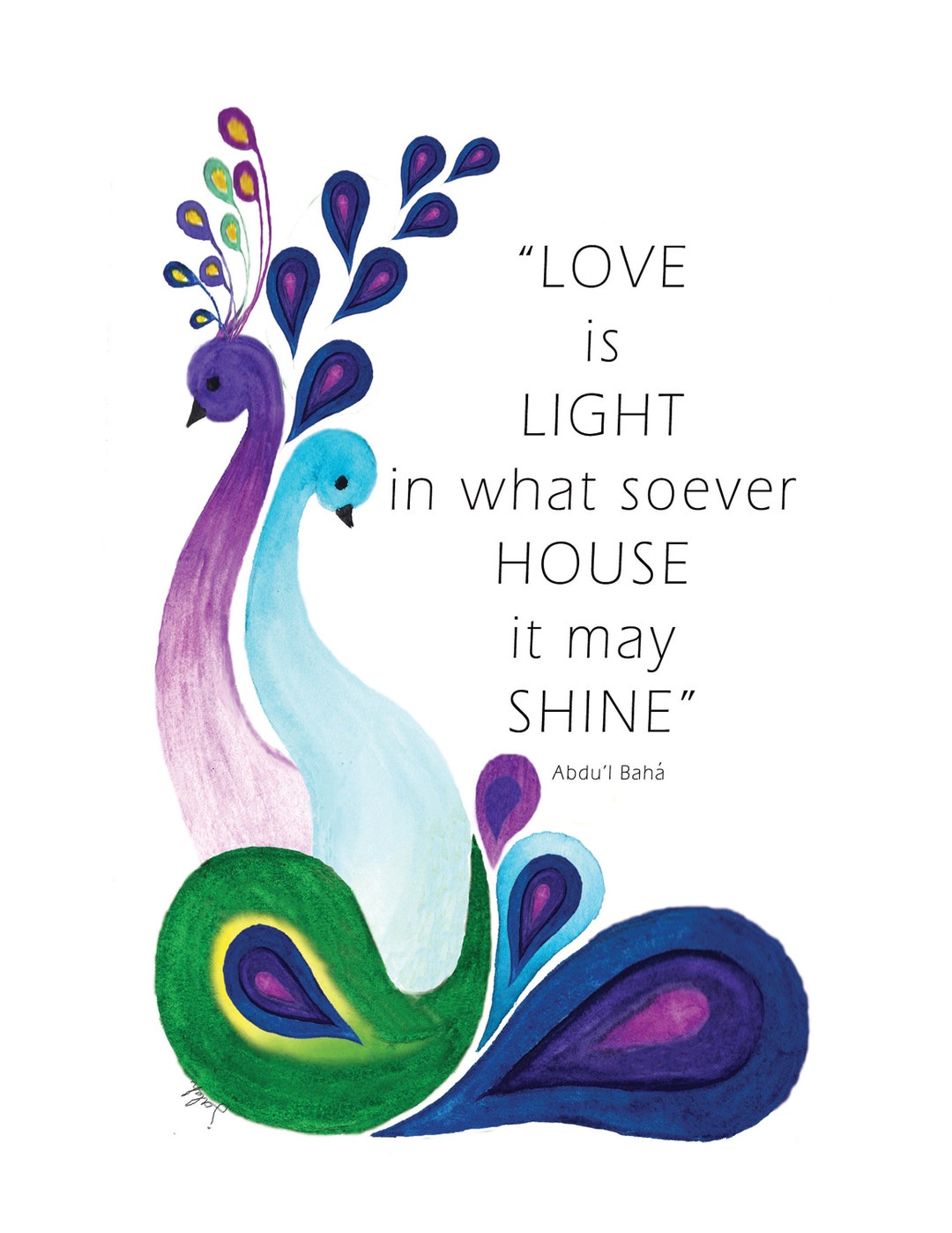 Love is Light - Etsy