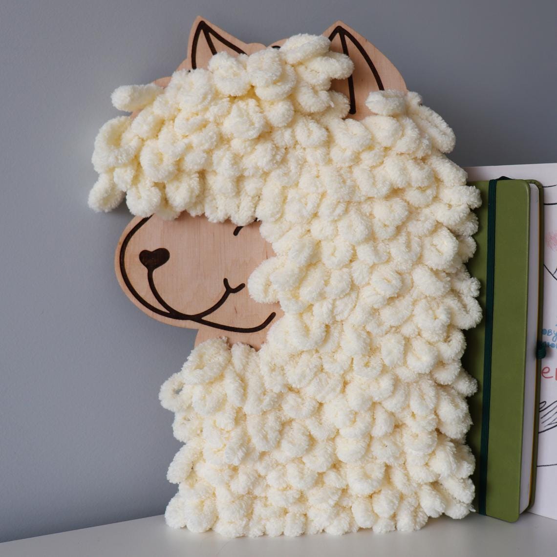 Llama Wooden Decor - Wood Decor, Plywood Decor, Boho Decor, Nursery ...
