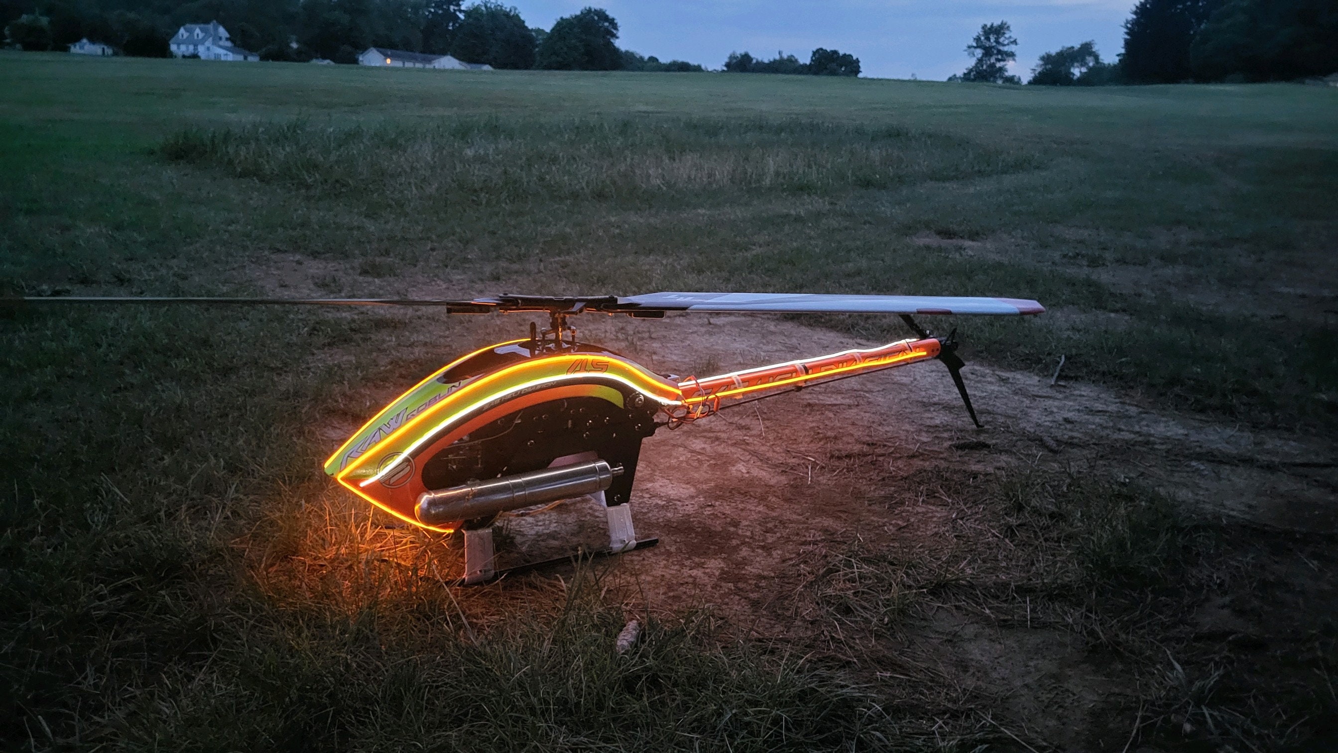 RC Helicopter Boom Lighting System - Etsy