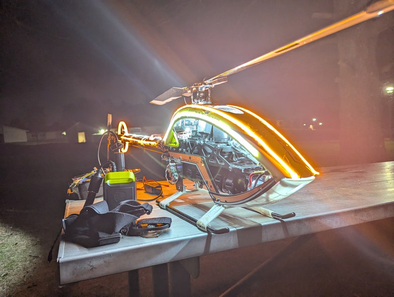 RC Helicopter Boom Lighting System - Etsy