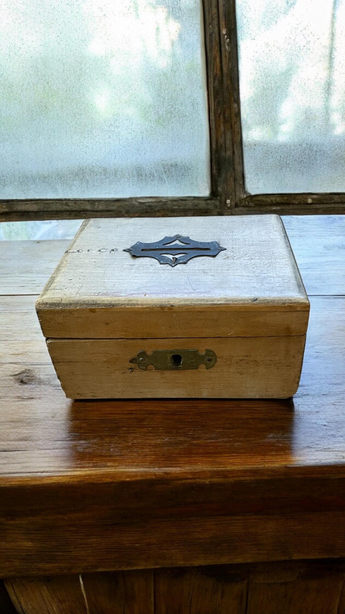 Antique Wooden Cash Box/ Antique Money Box - Etsy