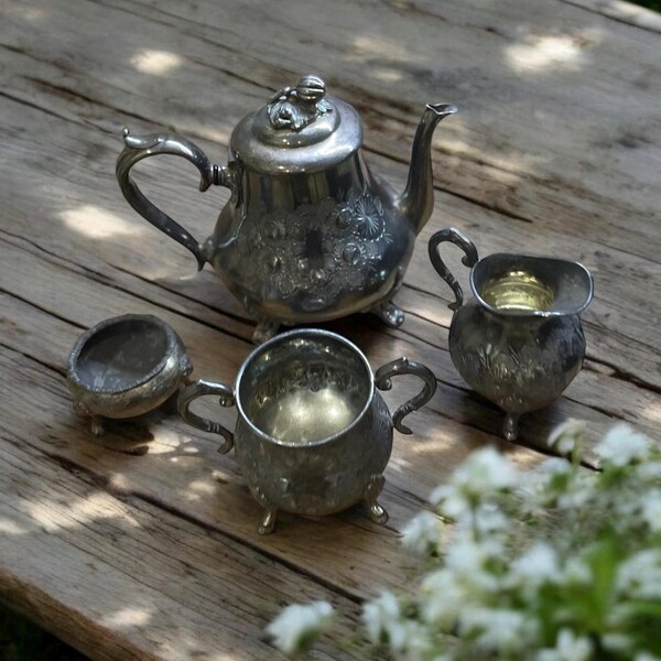 Gothic Tea Set - Etsy UK