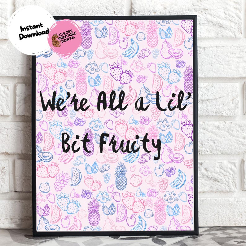 Subtle LGBTQ Bisexual Flag Printable Wall Art Bi Pride Quirky Download ...