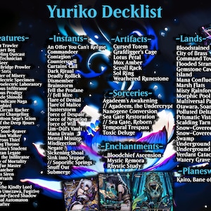 Yuriko Ninja Tribal Commander Proxy Deck - Etsy