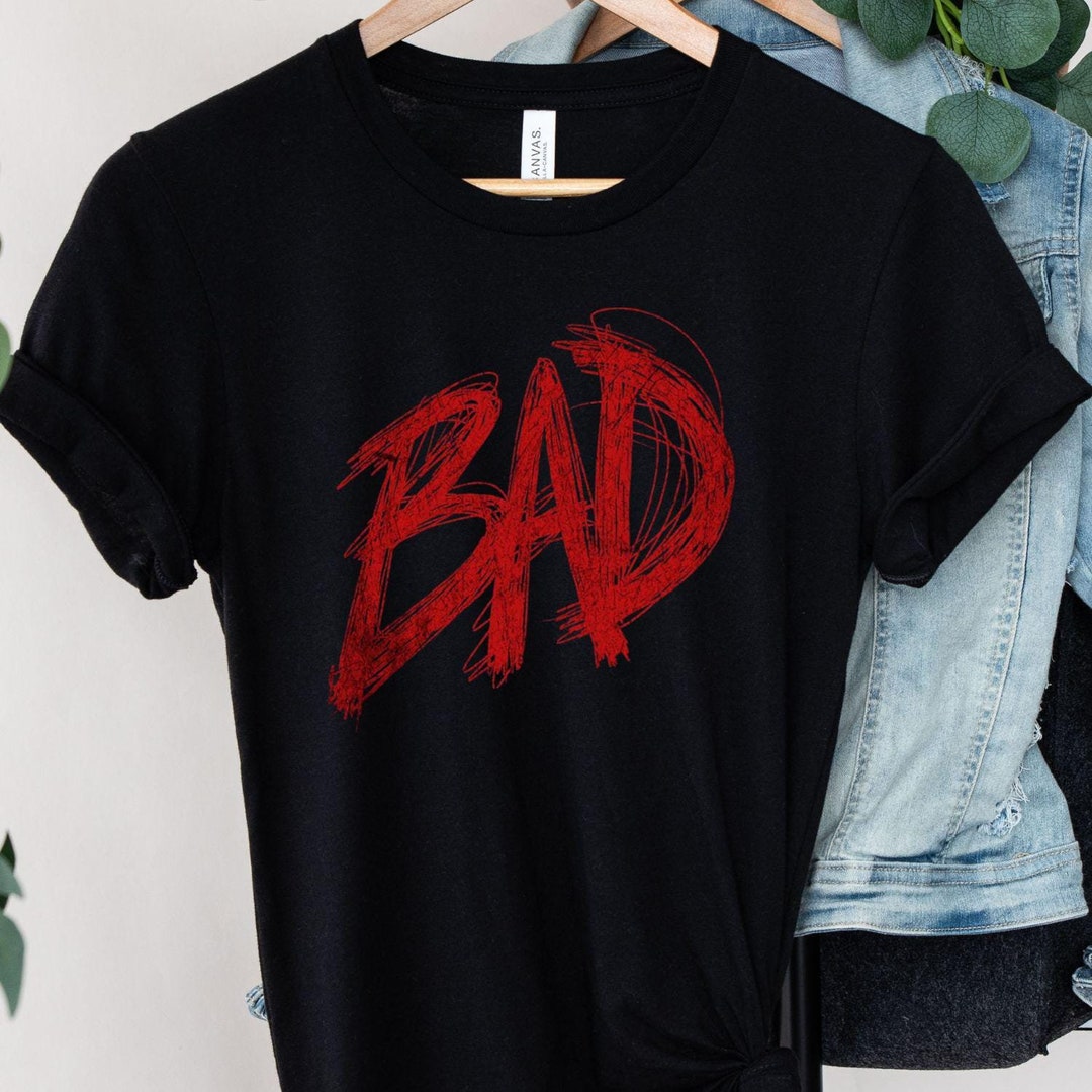 Bad Tshirt, 90s Vintage Tee, Y2k Tshirt, Funny Tshirt, Bad Girl Tee ...