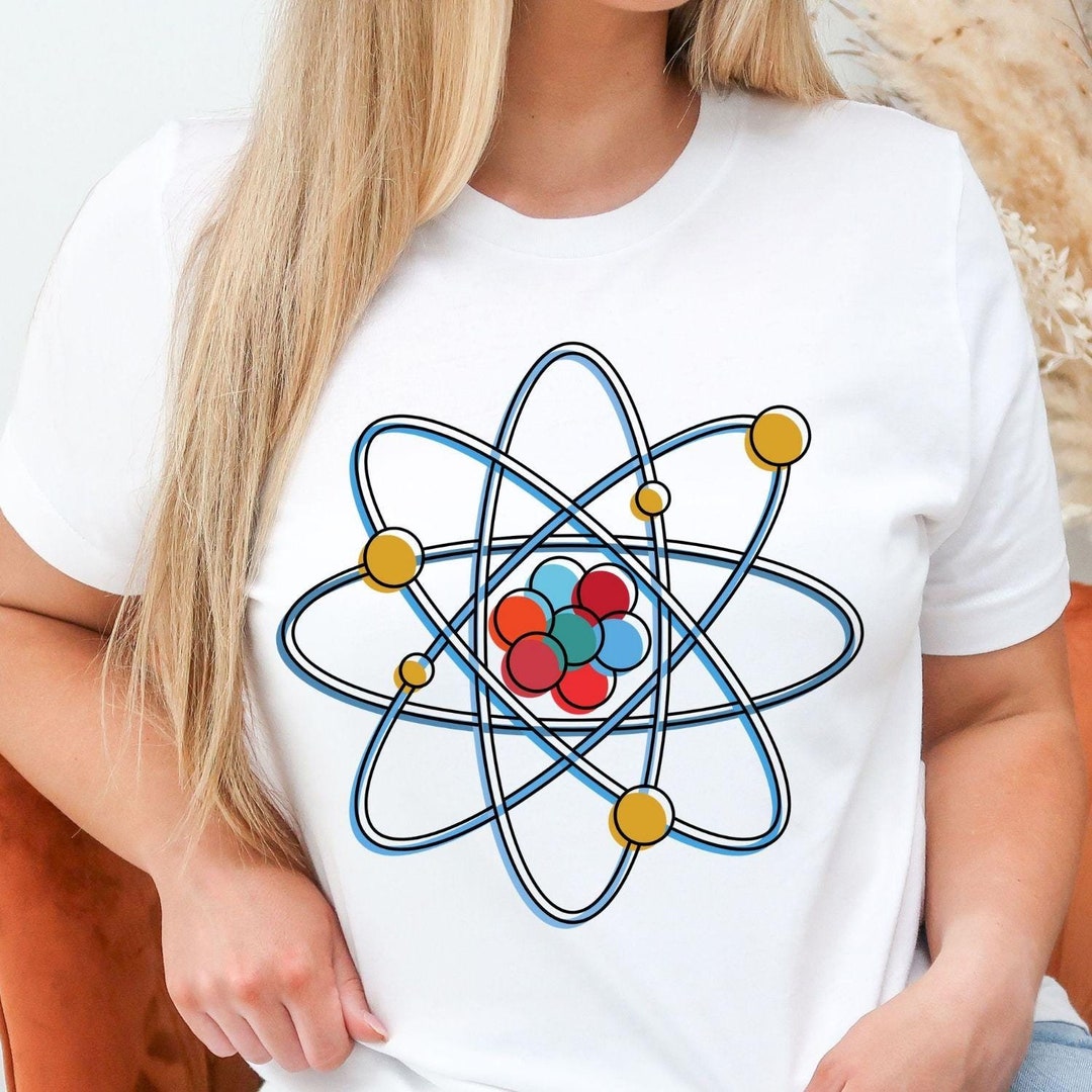 Atom, Proton Neutron Tee, Building Blocks of Matter Tee, Intricate ...