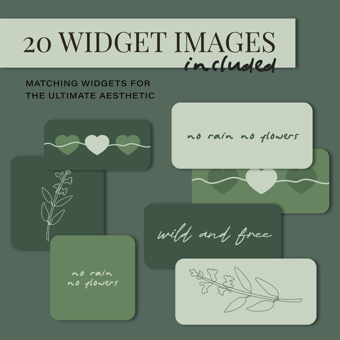 Sage Green App Icon Theme Pack for Ios, Android, Iphone, Ipad ...