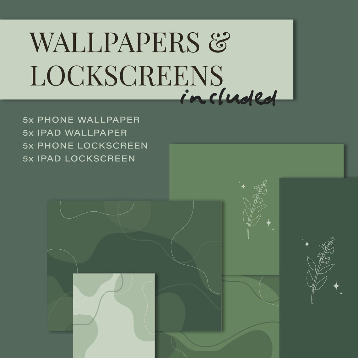 Sage Green App Icon Theme Pack for Ios, Android, Iphone, Ipad ...