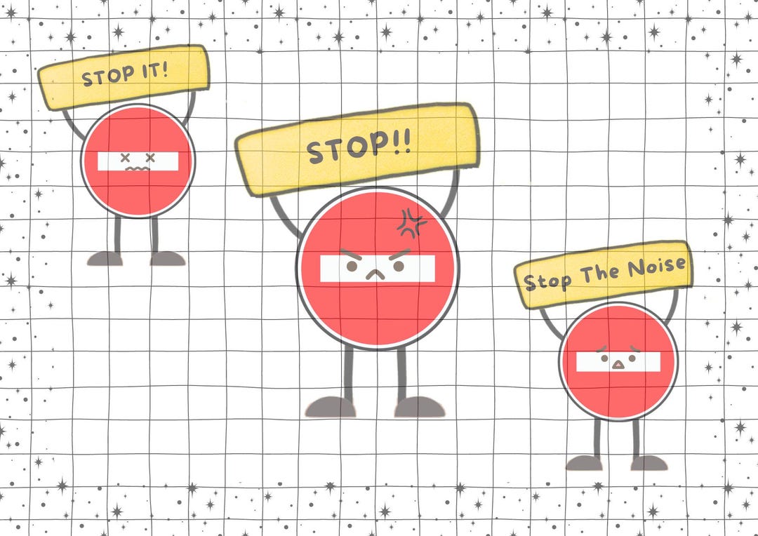 Stop Sign Digital Character Download SVG / PNG / PDF - Etsy