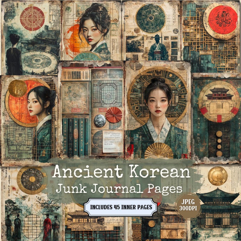 Korean Art Ancient - Etsy