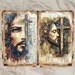 Vintage Jesus Christ Junk Journal Kit: Shabby Chic Ephemera (digital ...