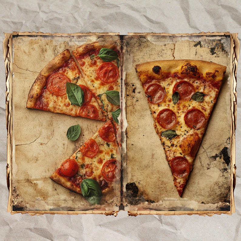 Pizza Junk Journal Printable Pages: Vintage Foodie Kit (50 JPEG) - Etsy