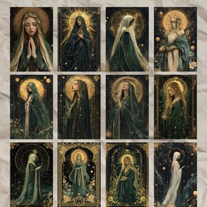 Virgin Mary Prayers for Blessings Printable Single Page, A Celestial ...