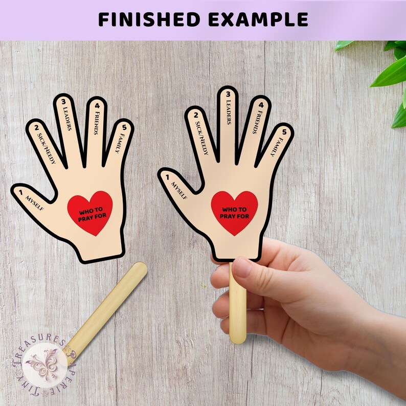 How to Pray Fan Craft for Kids Sunday School Bible Lesson, Teach Me to ...