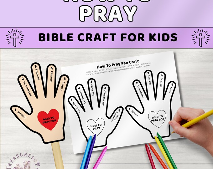 5 Finger Prayer - Etsy